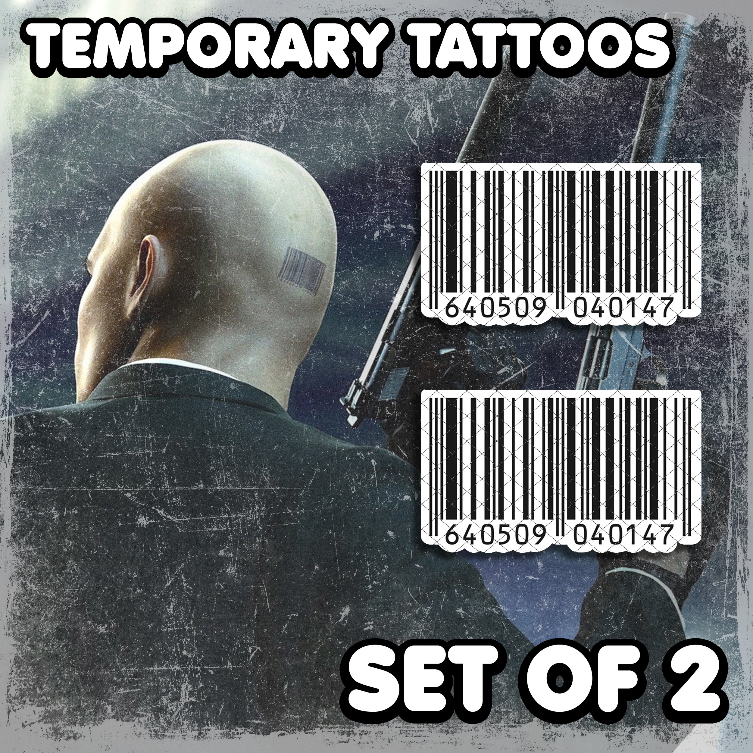 Hitman Barcode Wallpaper