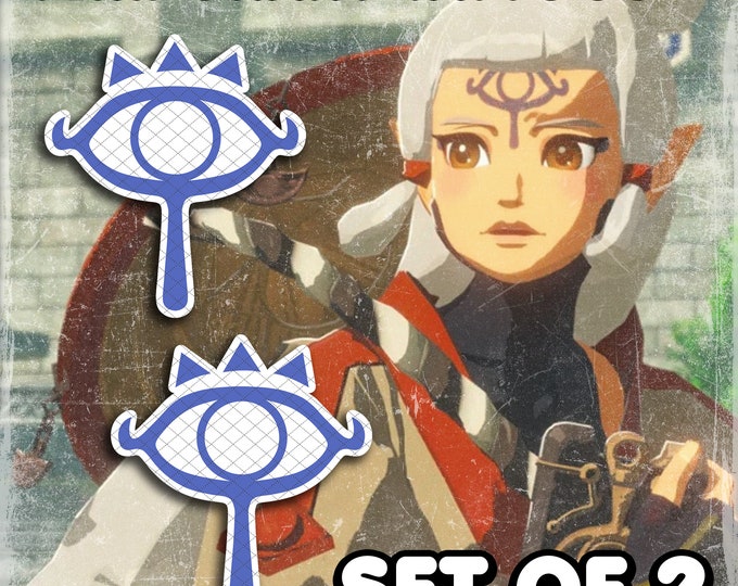 Temporary Tattoo/eye of the Sheikah Tattoo/zelda Breath of the Wild ...