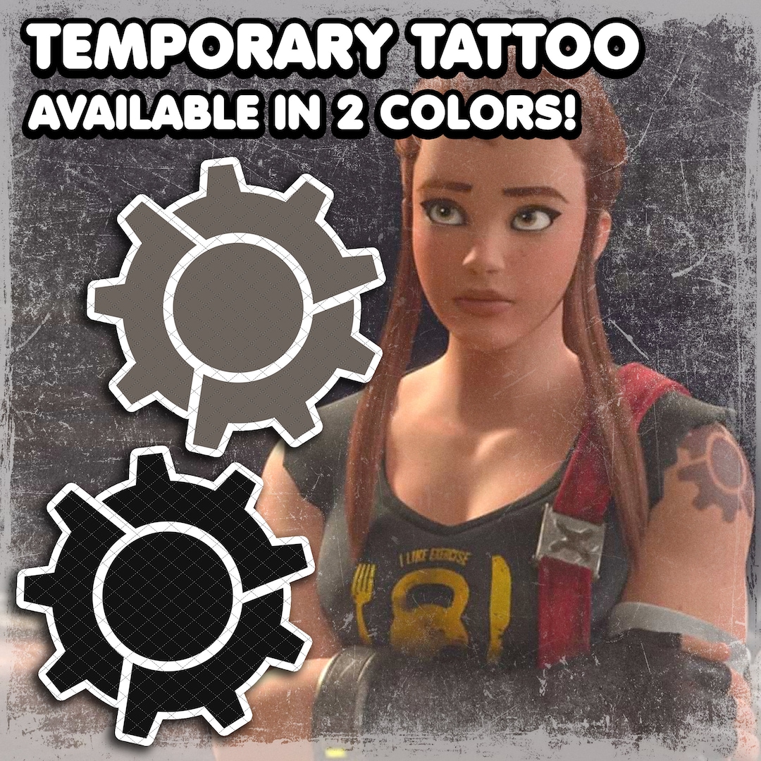 Brigittе | Temporary Tattoo | Realistic | Arm Tattoo | Cosplay ...