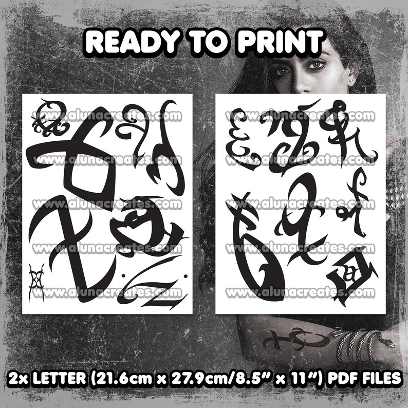 Isabelle | Digital Tattoos | Isabelle Cosplay | Costume | Fake Tattoo ...