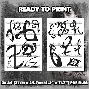 Isabelle | Digital Tattoos | Isabelle Cosplay | Costume | Fake Tattoo ...