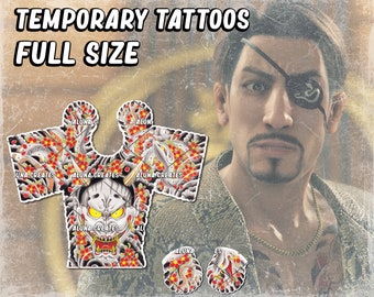 Fake Chest Tattoo - Etsy