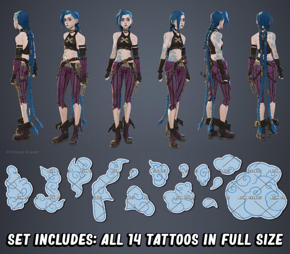 Jinx Dragon Tattoos