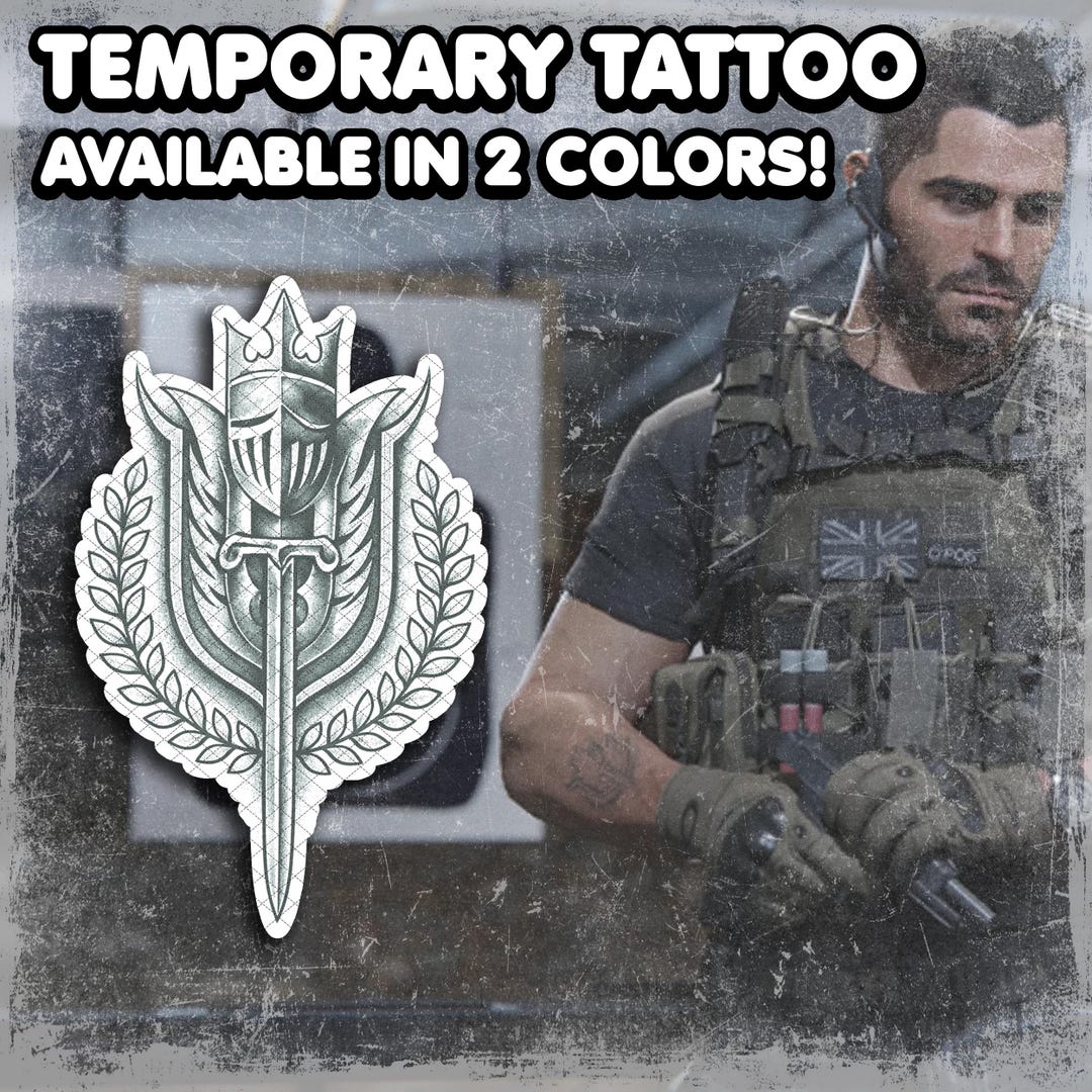 Temporary Tattoo | Realistic | Waterproof Fake Tattoos | Cosplay ...
