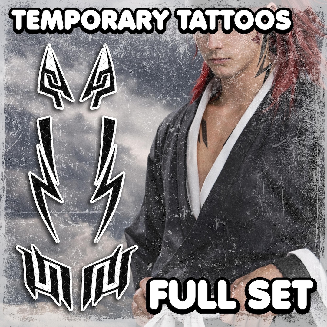 Temporary Tattoos | Realistic | Waterproof Fake Tattoo | Cosplay ...