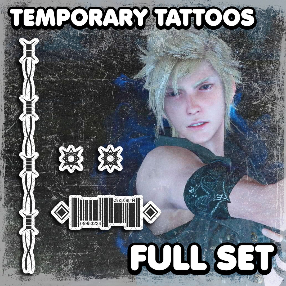 Prоmptо | Temporary Tattoos | Realistic | Barcode Tattoo | Cosplay ...