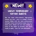 Calcharo | Temporary Tattoos | Realistic | Tacet Mark Tattoo | Cosplay ...