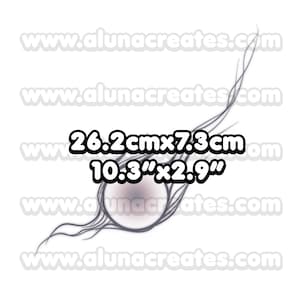 Gale | Temporary Tattoo | Realistic | Chest Tattoo | Cosplay | Costume ...