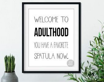 Welcome to Adulthood - Etsy