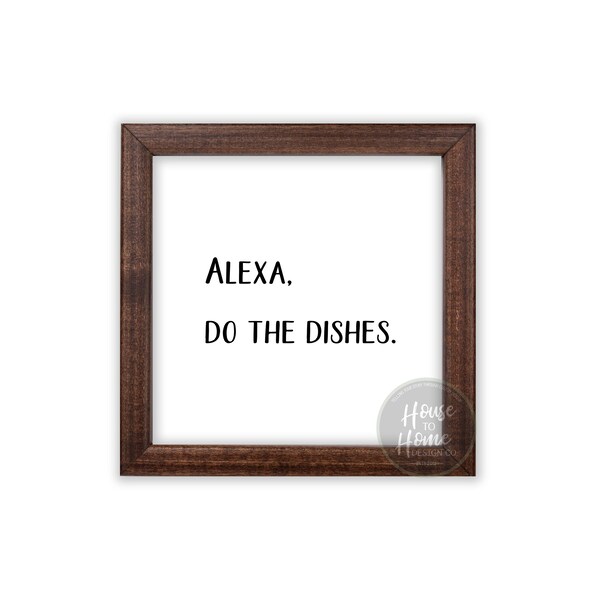Dishes Sign - Etsy