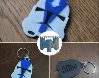 Captain Rex Keychain - Etsy