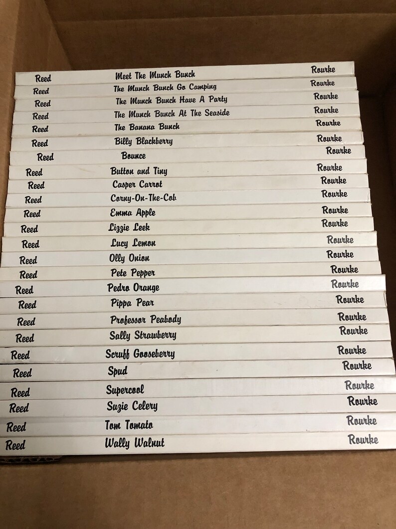Munch Bunch Books - Etsy