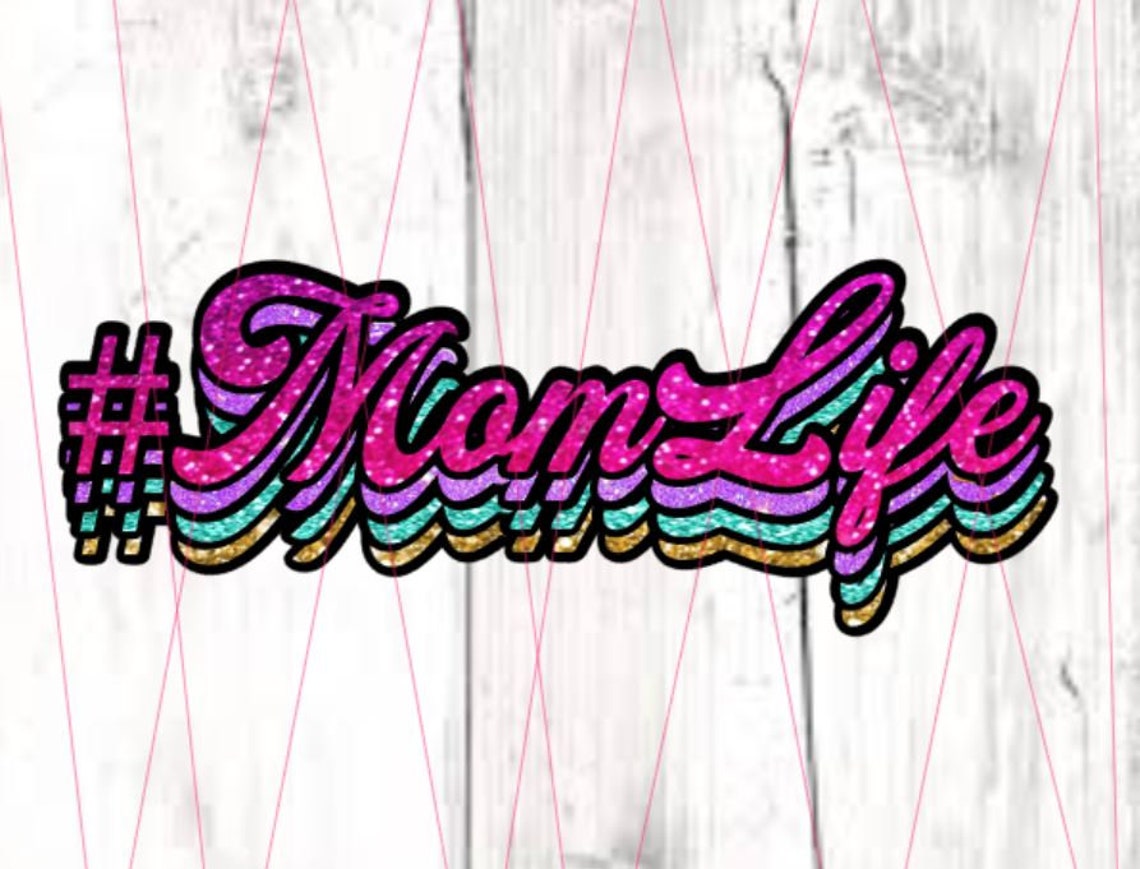 Momlife SVG - Etsy