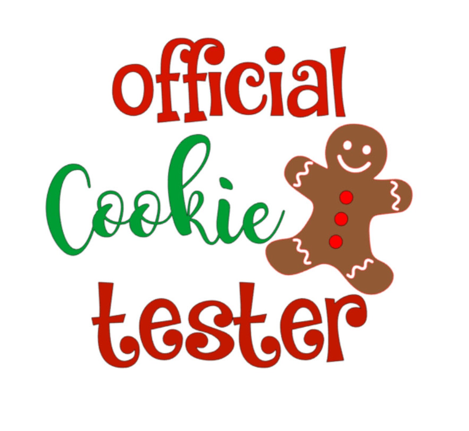Cookie Tester SVG - Etsy