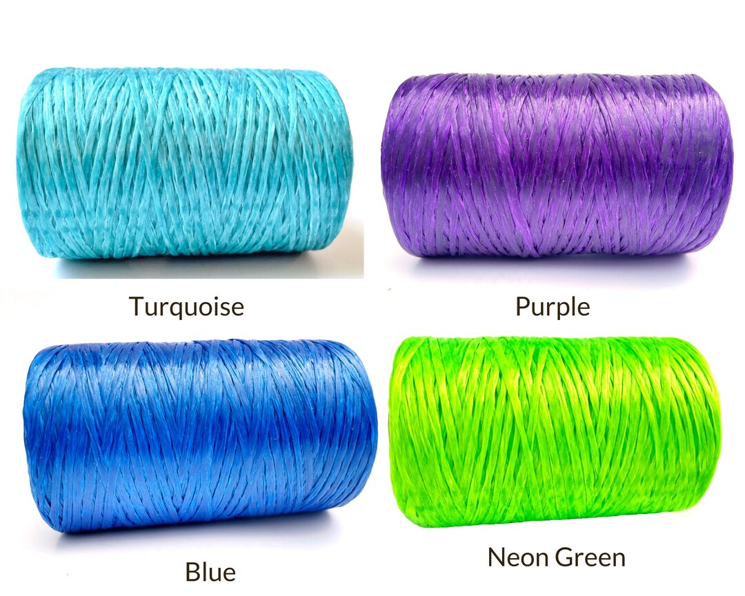 PACK of 4 Artificial Deer Sinew Waxed Poly Thread for Beading Craft and ...