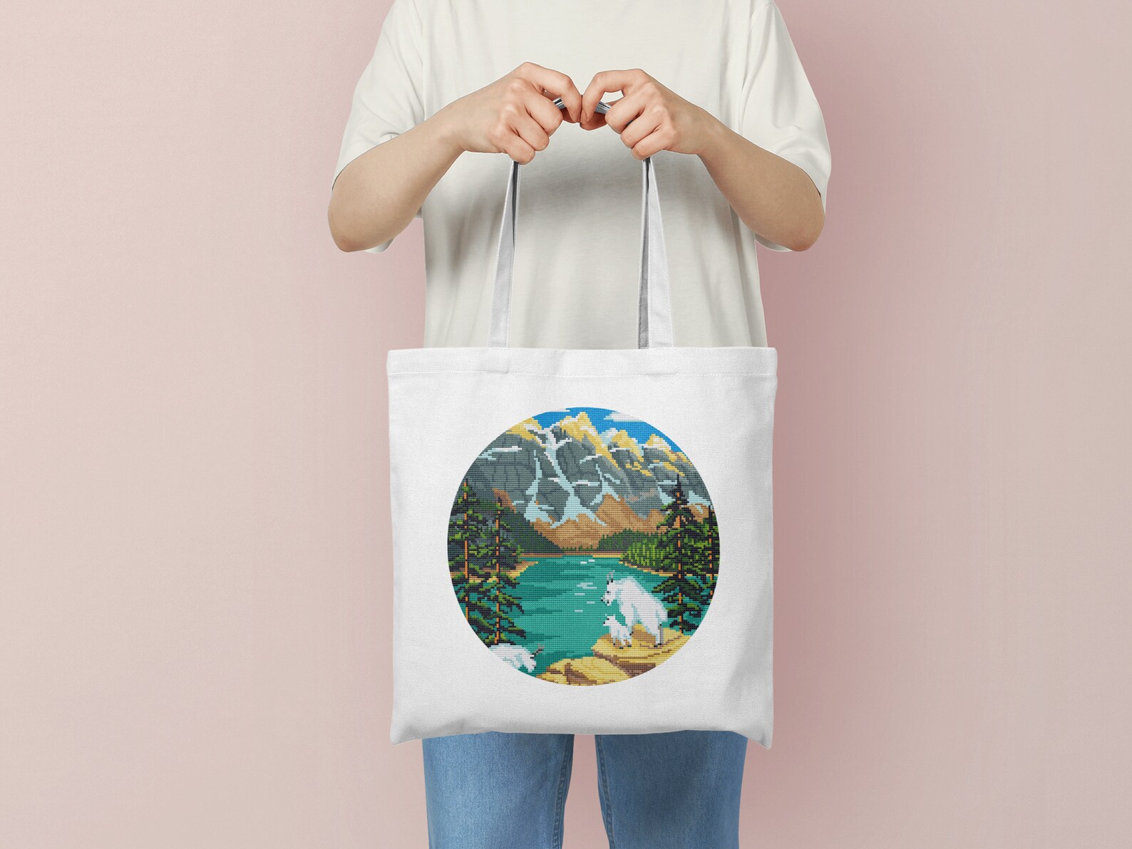 Banff National Park P125 Cross Stitch Embroidery PDF Pattern - Etsy