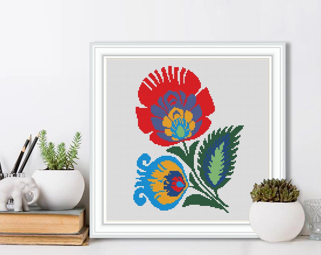 Cross Stitch Pattern PDF for Beginner Instant Download Cross - Etsy