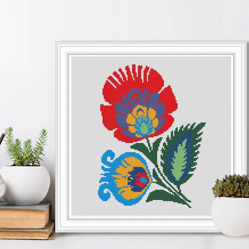 Cross Stitch Pattern PDF for Beginner Instant Download Cross - Etsy