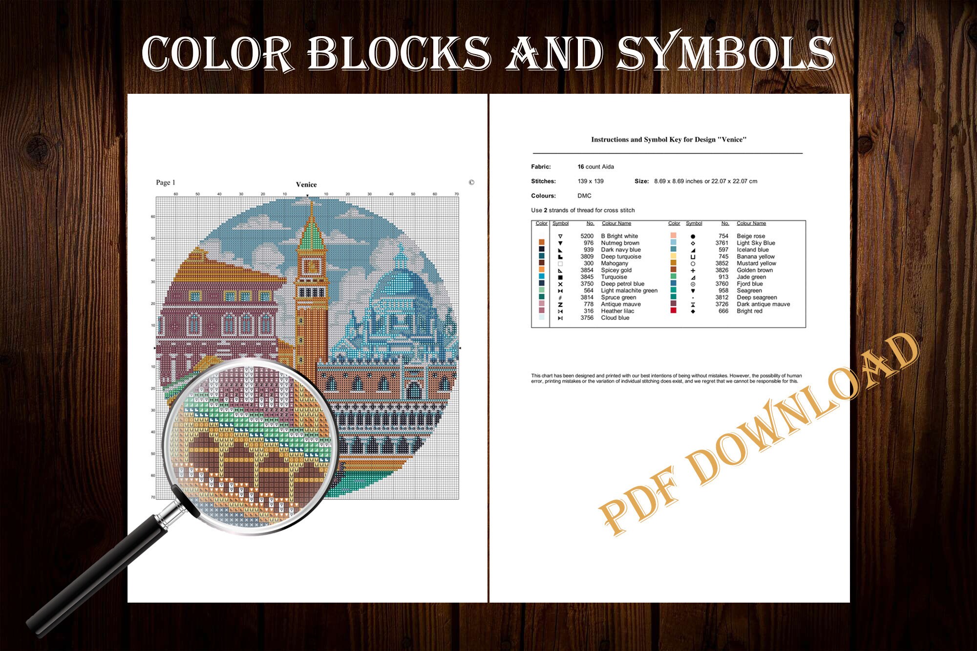 Zion National Park P100 Cross Stitch Embroidery PDF Pattern - Etsy