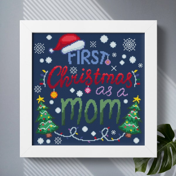 Babys First Christmas Cross Stitch Pattern - Etsy