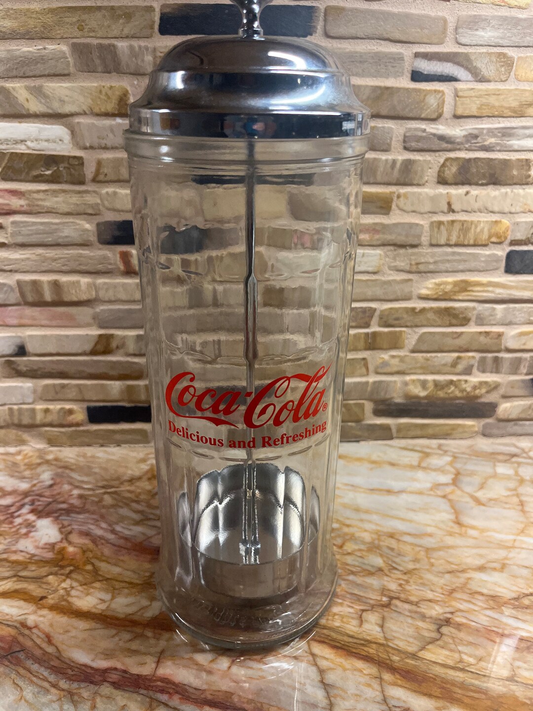 Coca Cola Vintage Straw Dispenser 1992 - Etsy