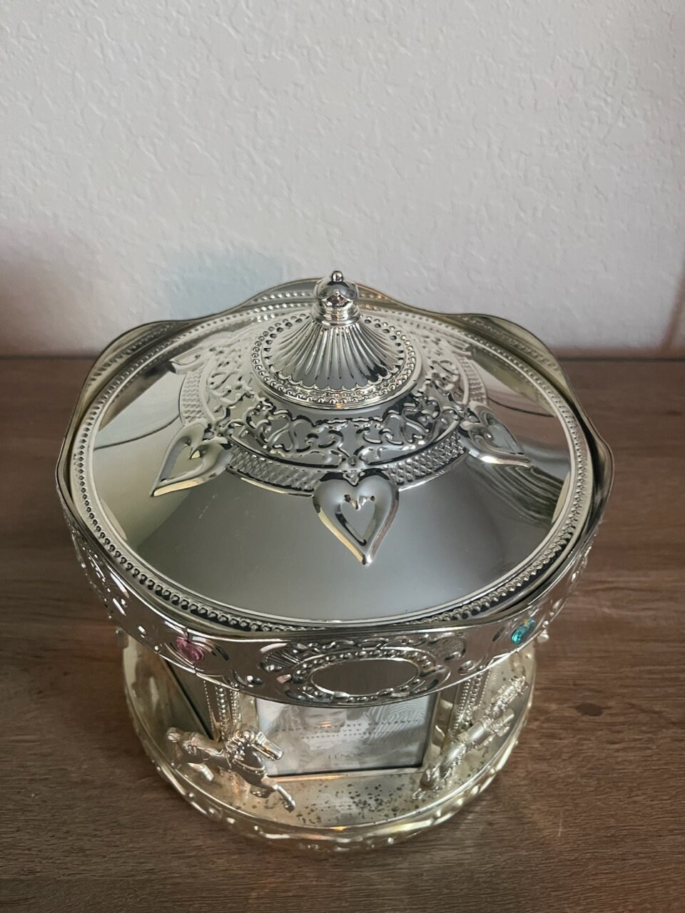 Vintage Lenox Baby Jewel Collection Carousel Rotating Frame Box - Etsy