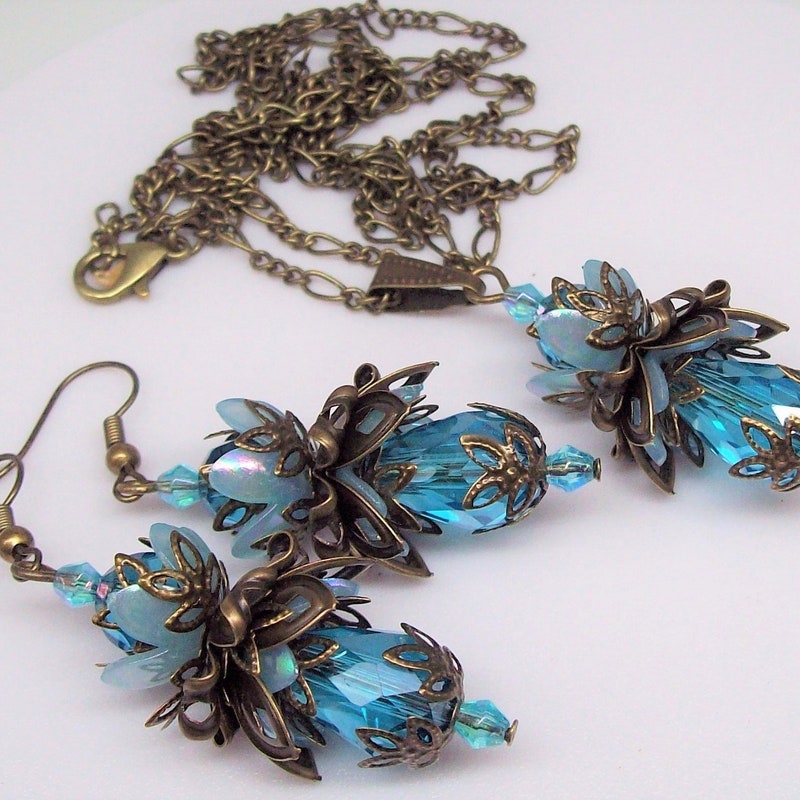 Vintage Jewelry Set - Etsy