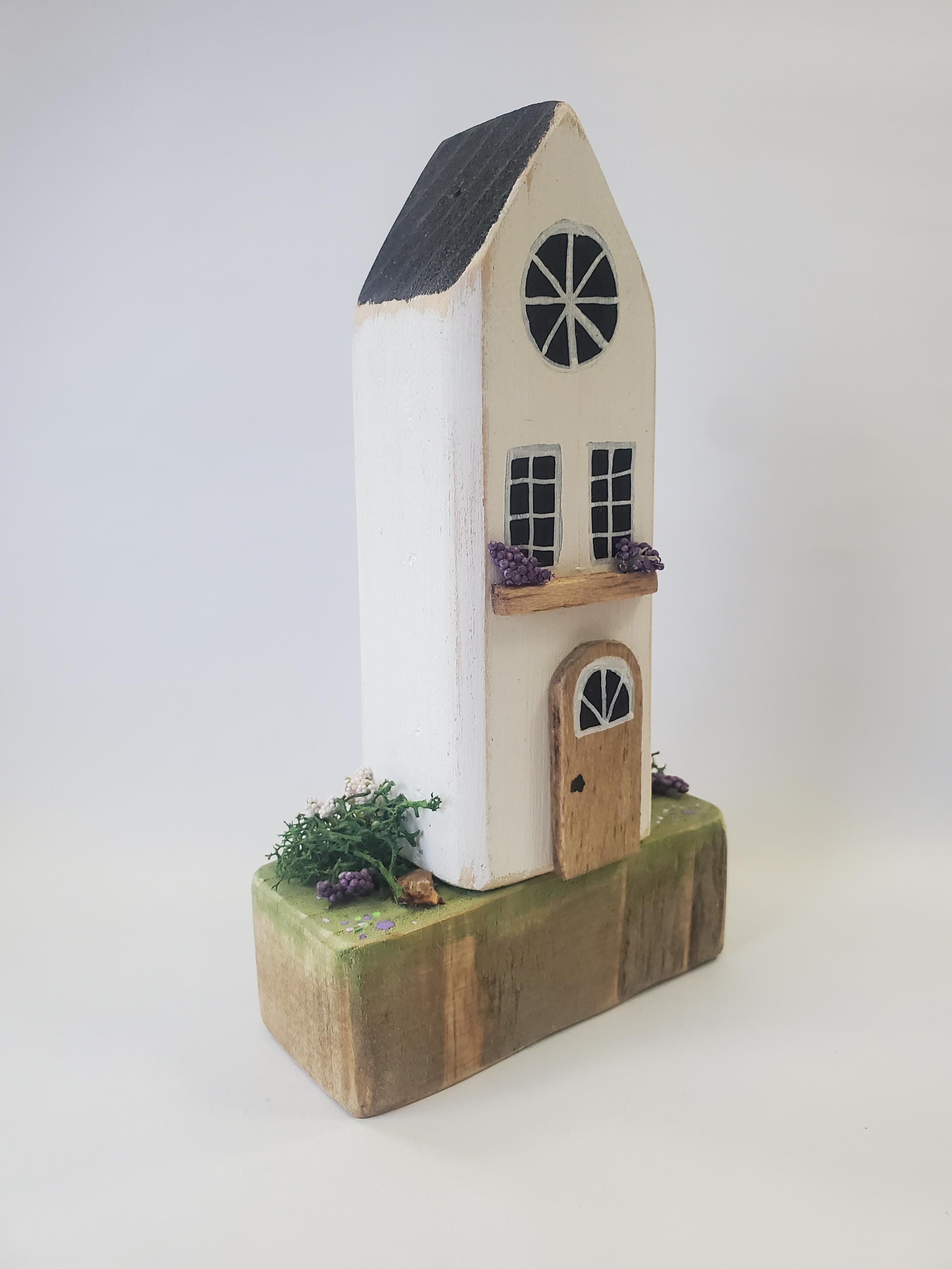 Springtime House - White - Etsy