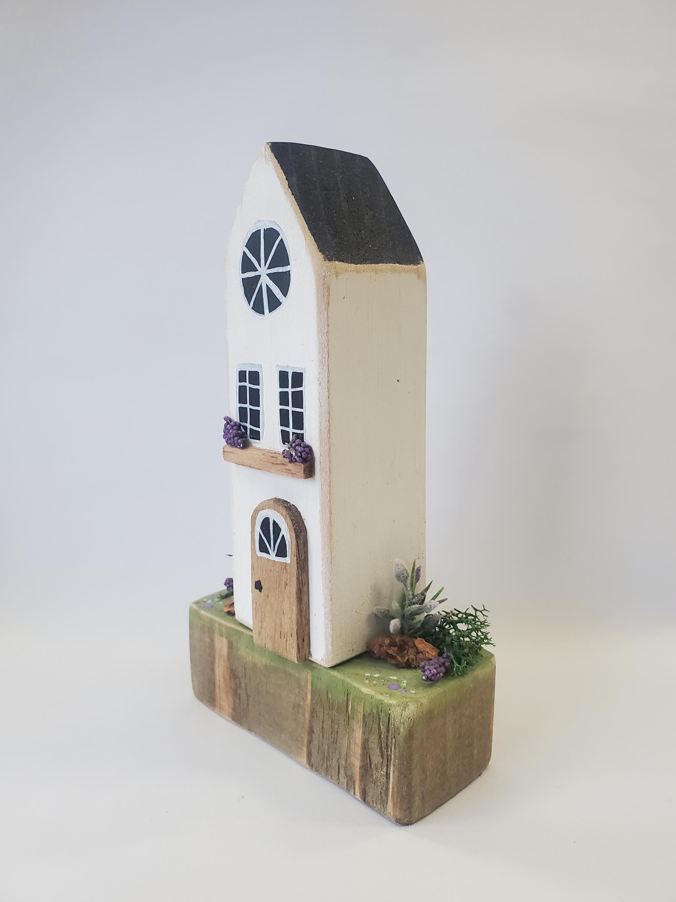 Springtime House - White - Etsy