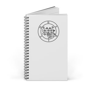 Journal Berith Sigil, Demon Symbol Spiral Notebook, Ars Goetia Lined ...