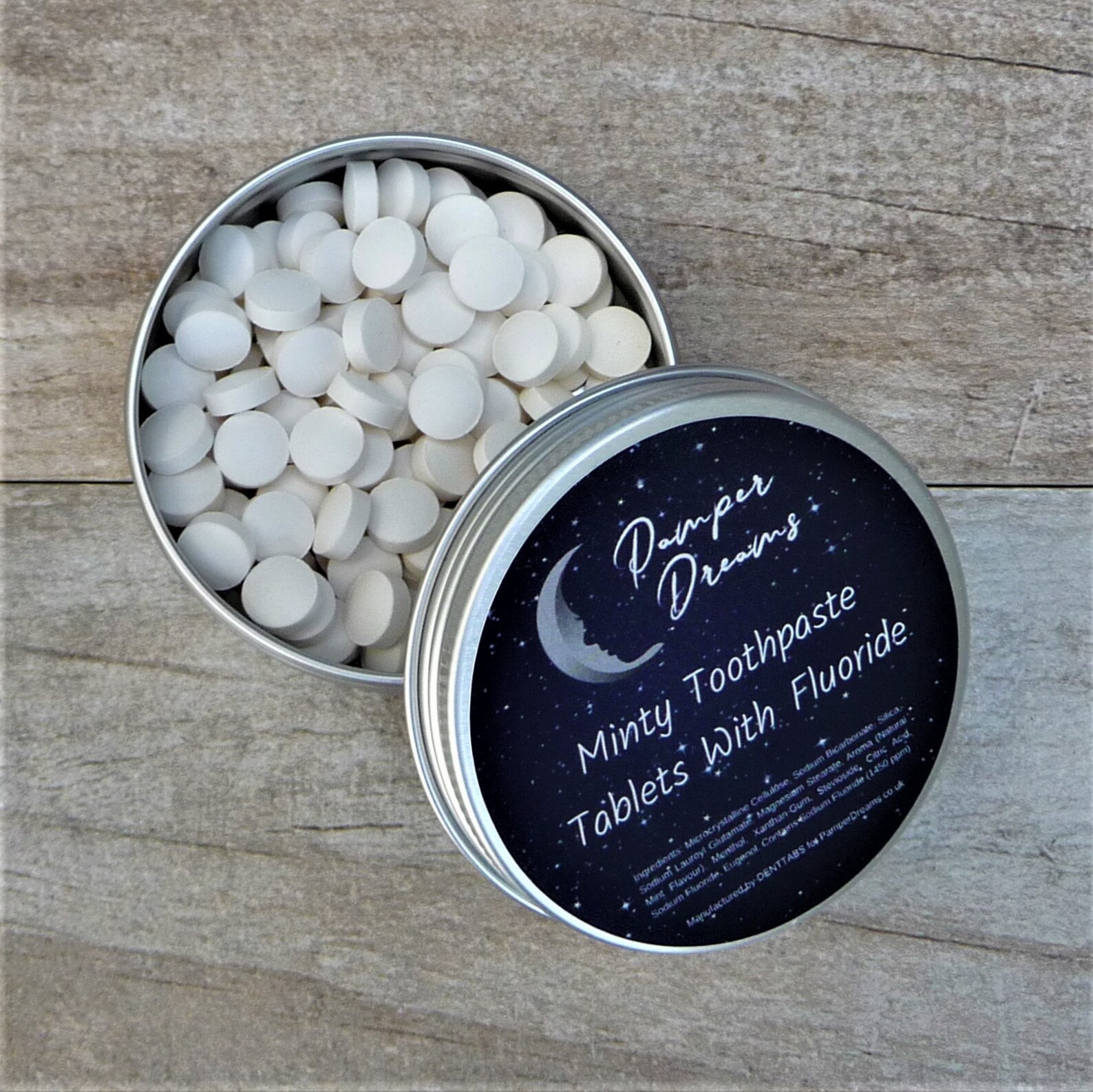 MINTY TOOTHPASTE TABLETS Toothpaste Tablets With Fluoride - Etsy UK