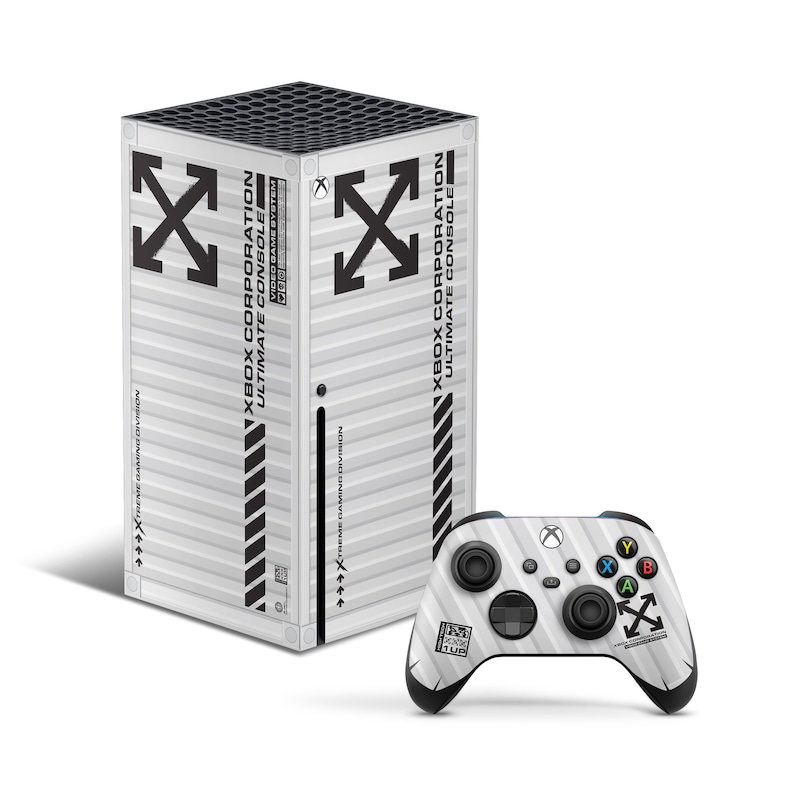 Xbox Series X Skin Wrap Decal X Corp Container Xbox SX - Etsy