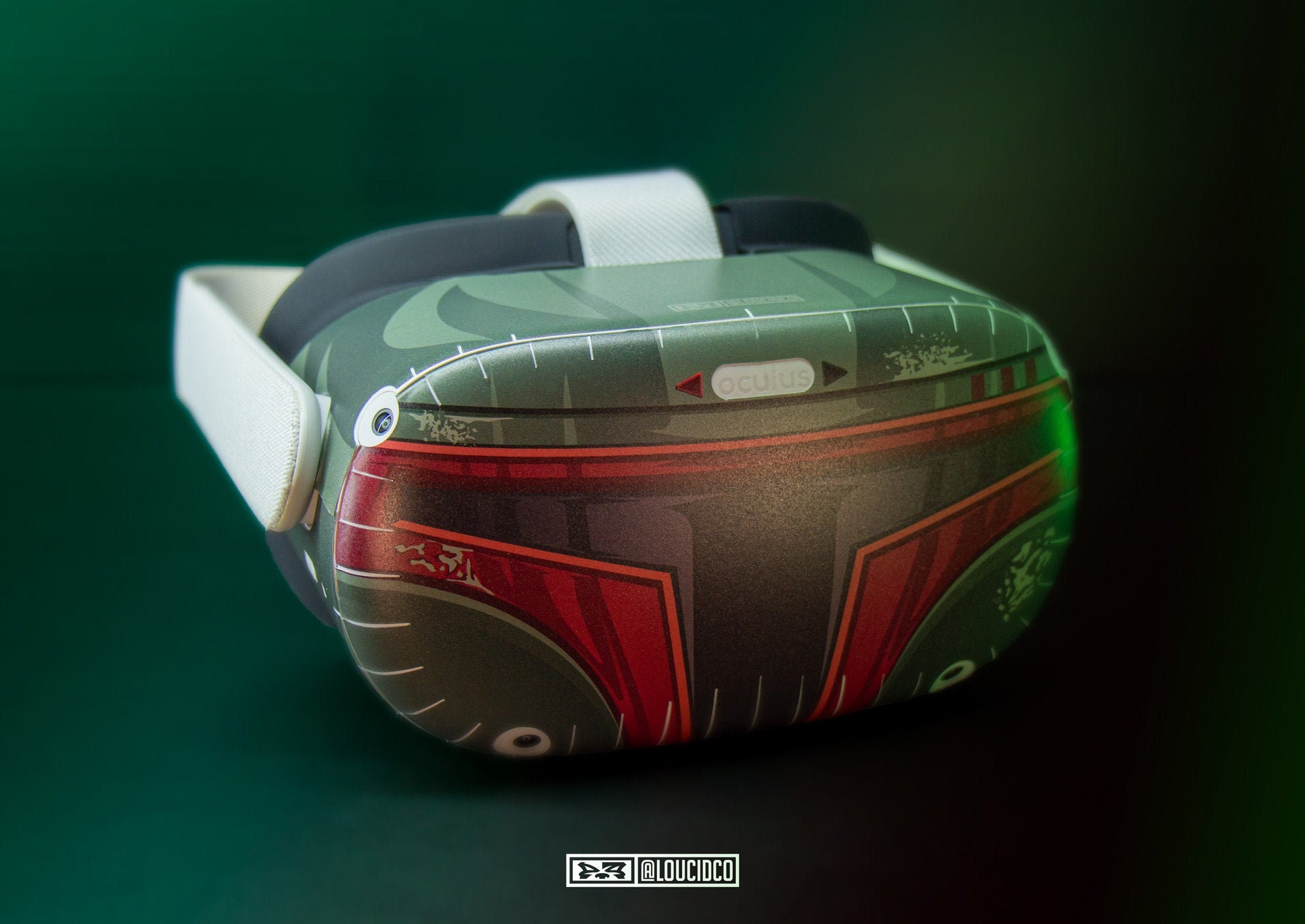 Boba Fett - Oculus Quest 2 - Full Wrap Skin Decal Star Wars VR Headset ...