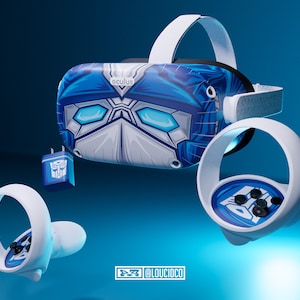 Optimus Prime - Oculus Quest 2 Full Wrap Skin Decal VR Goggles ...