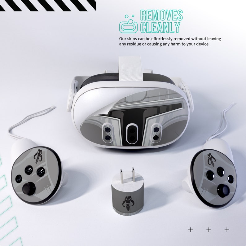 Easy-to-apply Skin Sticker Kit Compatible With Meta Quest 3 - Headset ...