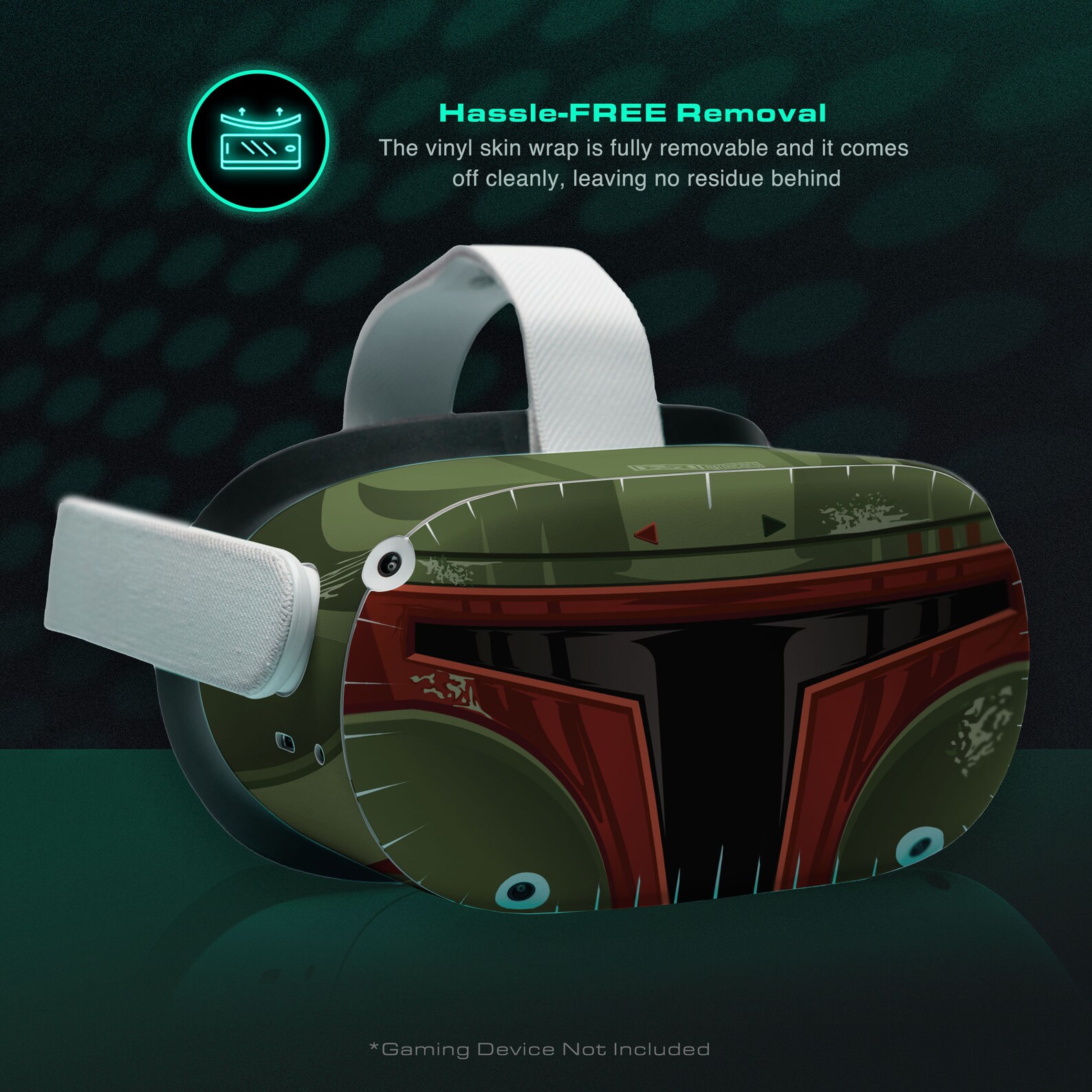 Boba Fett - Oculus Quest 2 - Full Wrap Skin Decal Star Wars VR Headset ...