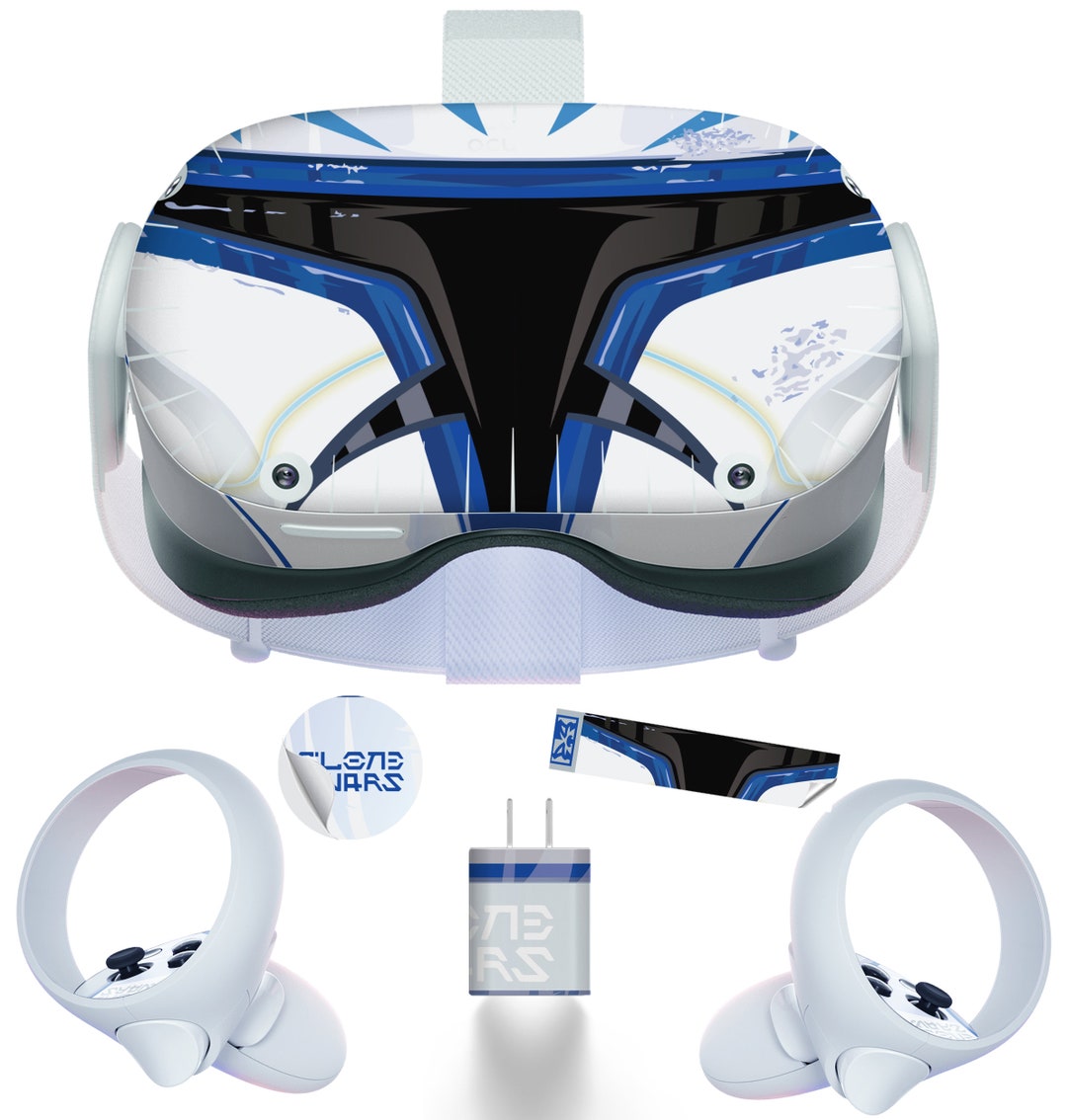 Easy-to-apply Skin Sticker Kit Compatible With Oculus Quest 2 - Headset ...