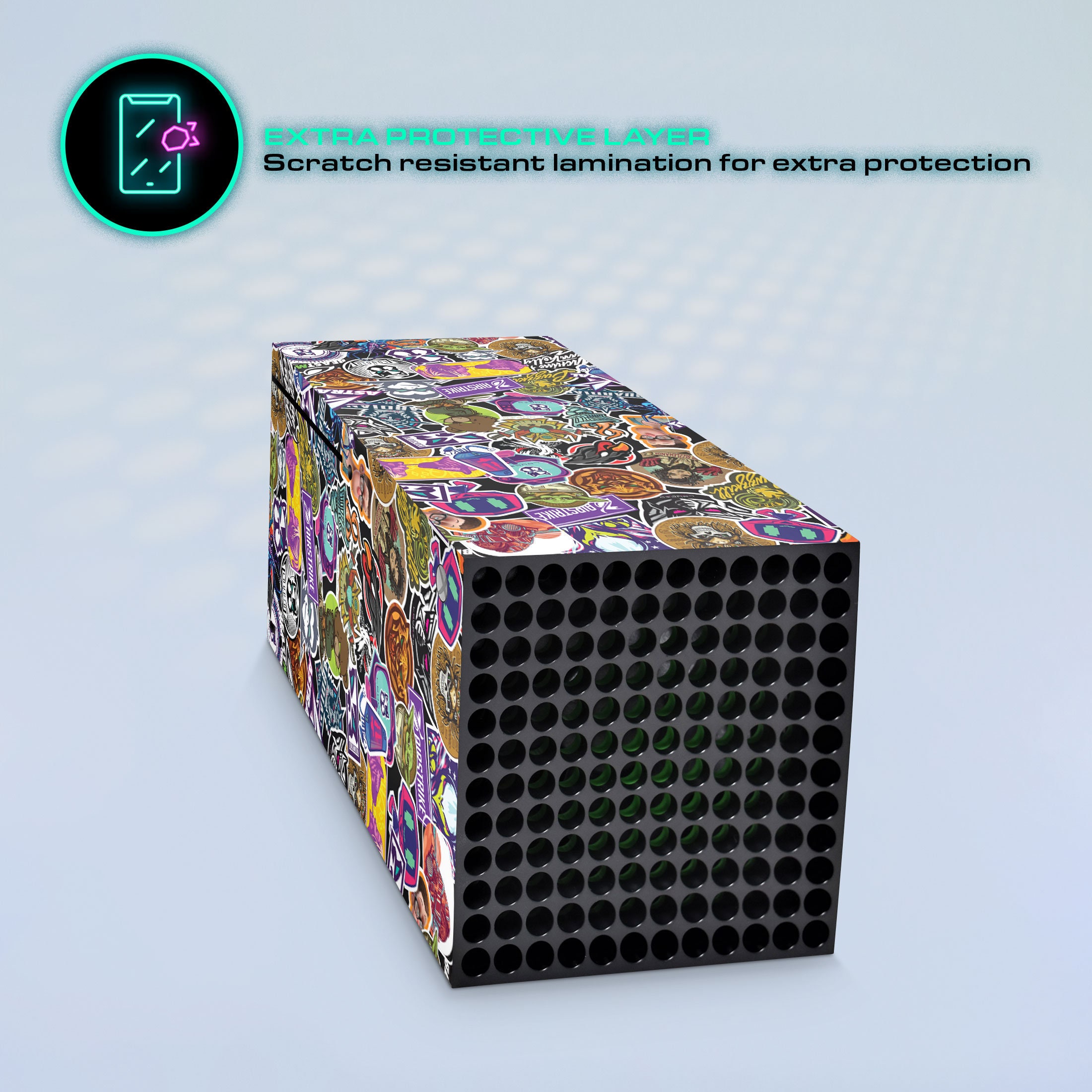 Sticker Bombed Xbox Series X Full Console and Controller Skin - Etsy