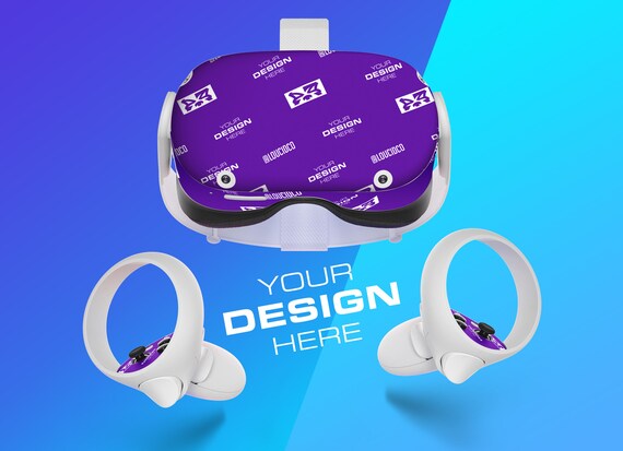 Custom Oculus Quest 2 Decal Skin Any background any image | Etsy