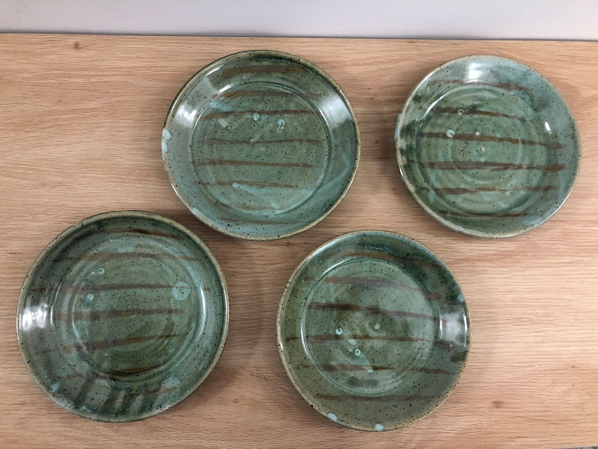 Set of 4 Plates | Etsy