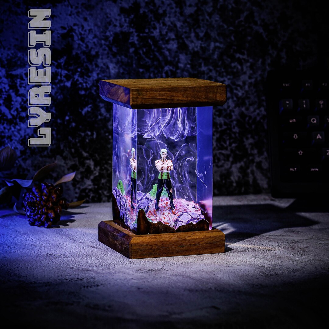 CUSTOM ANIME Night Light, Anime Diorama Lamp, Anime Figures, Creature ...