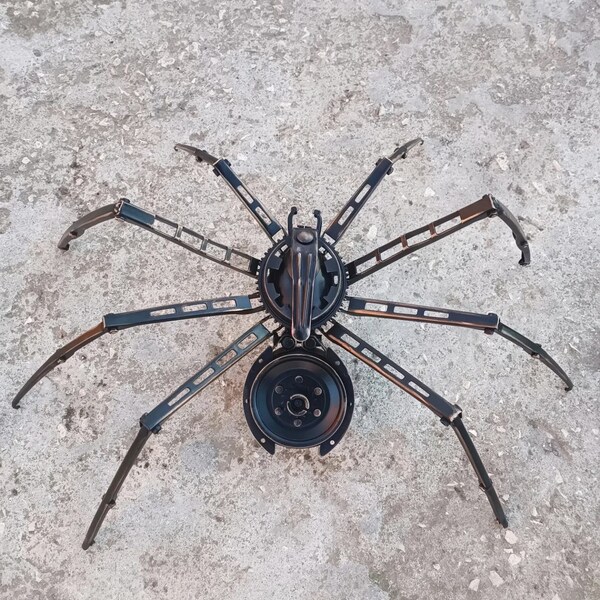 Spider Metal Sculpture - Etsy