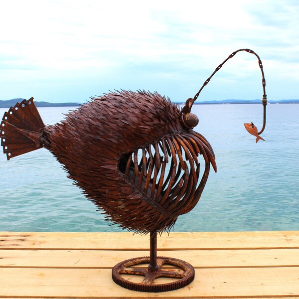 Fish Sculpture - Etsy