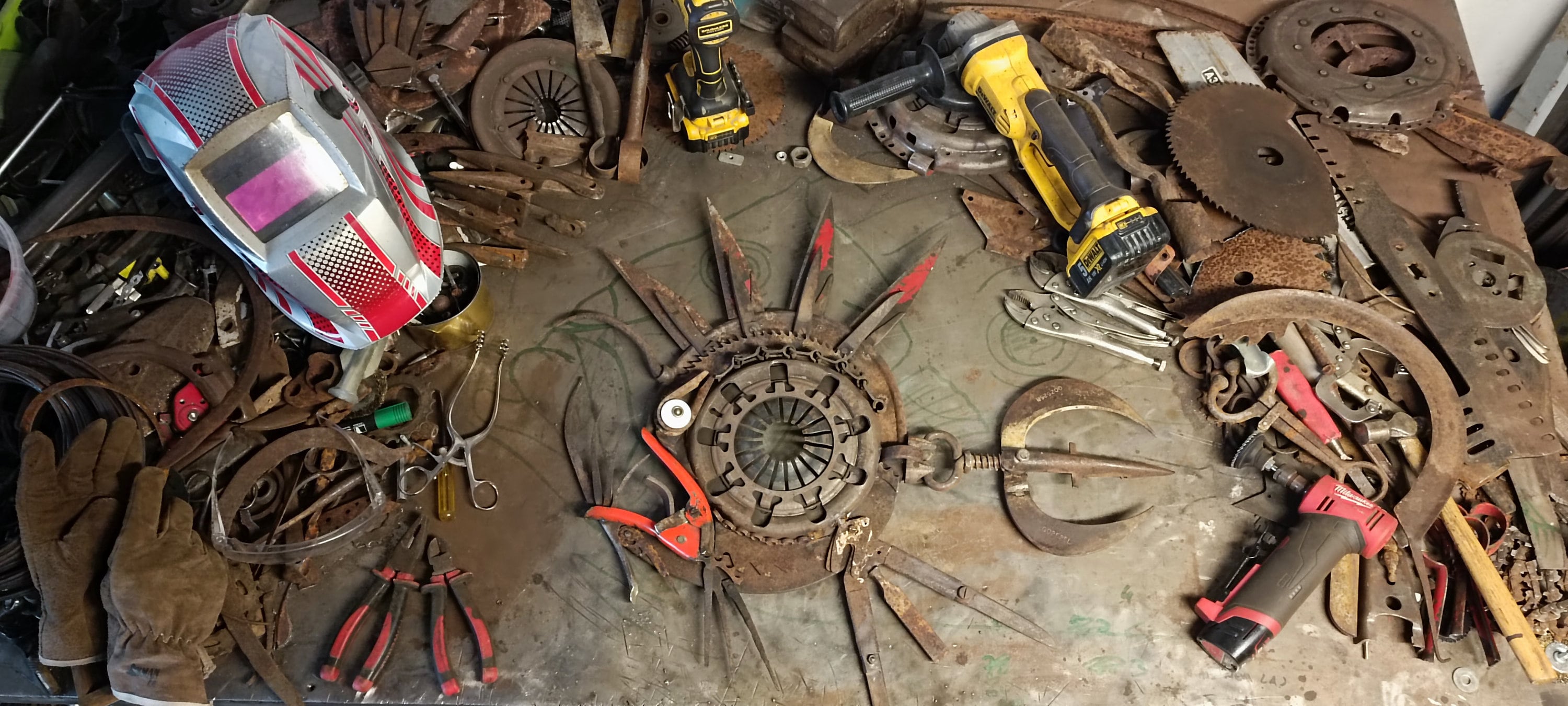 Metal Art Angler Fish Wall Sculpture - Etsy