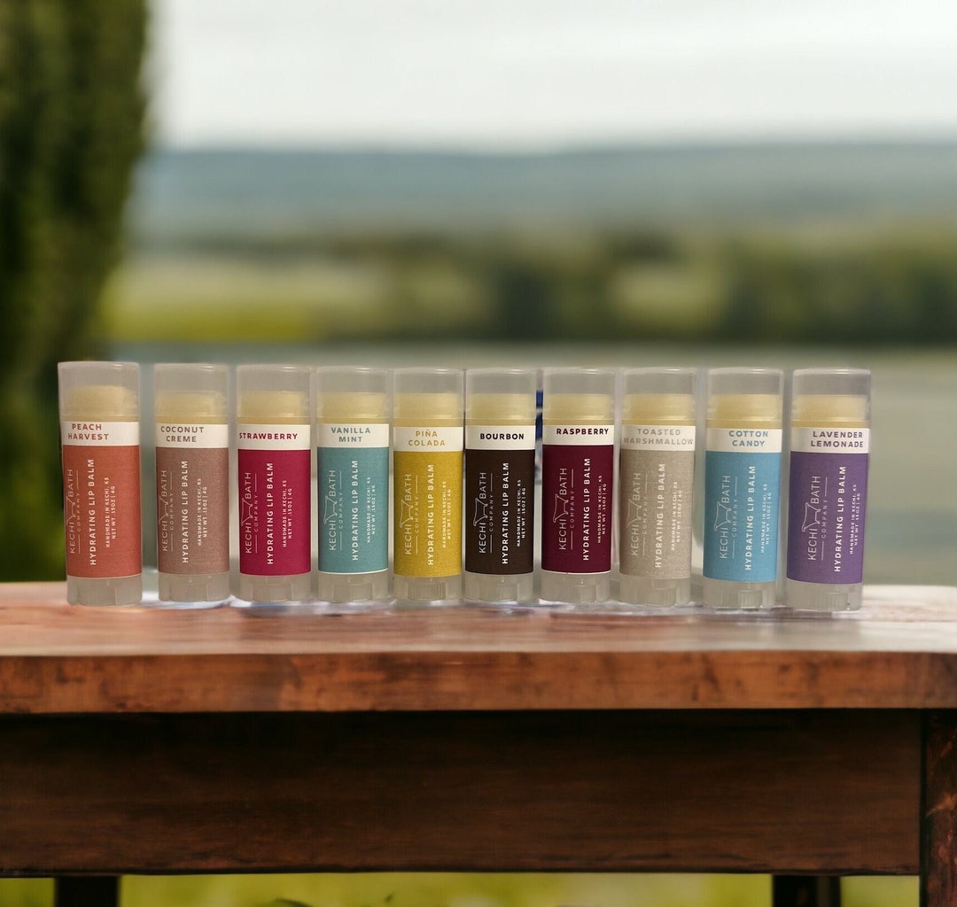 Natural Lip Butter | Multiple Flavors Lip Balm | Stocking Stuffers ...