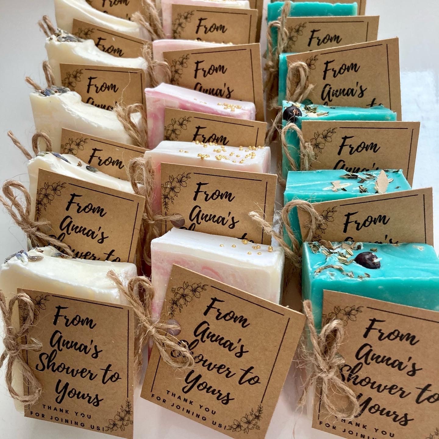 Handmade Soap Favors Bar Soaps Party Favors Soap Bridal Shower Etsy