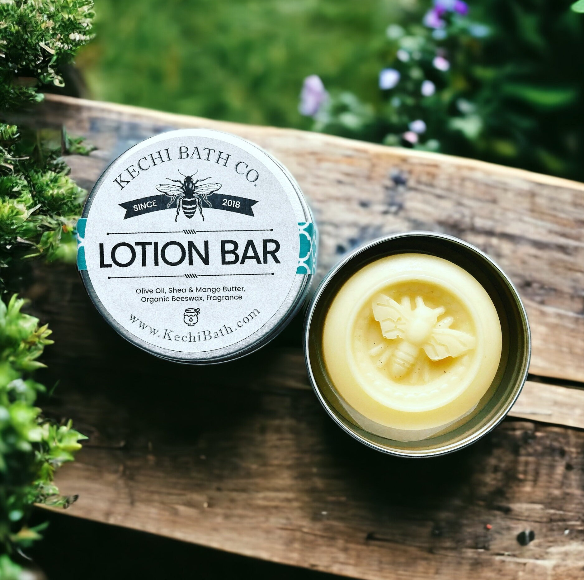 Natural Honey Scented Beeswax Solid Lotion Bar | Natural Organic Body ...