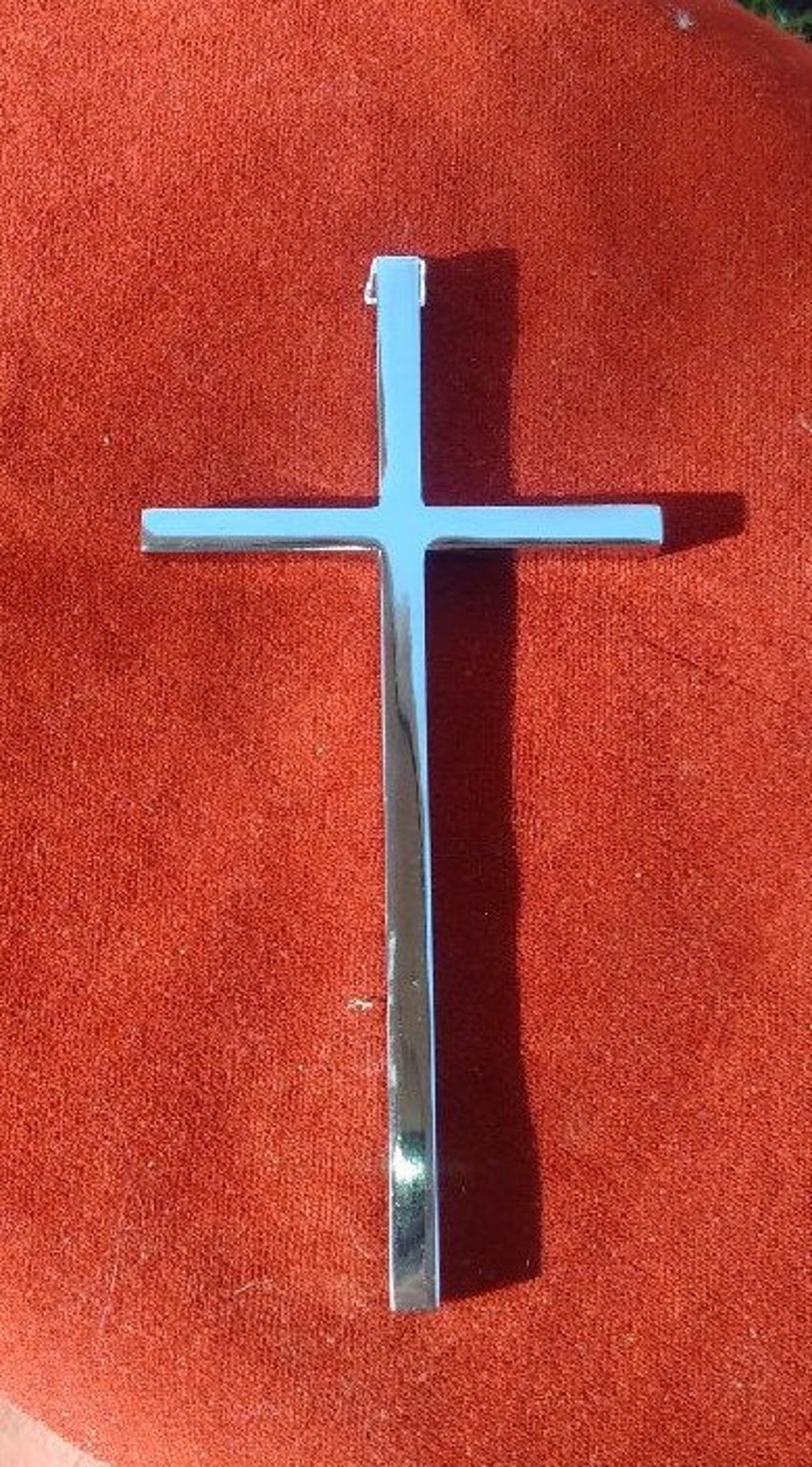 Wall Cross Polished Stainless Steel - Etsy