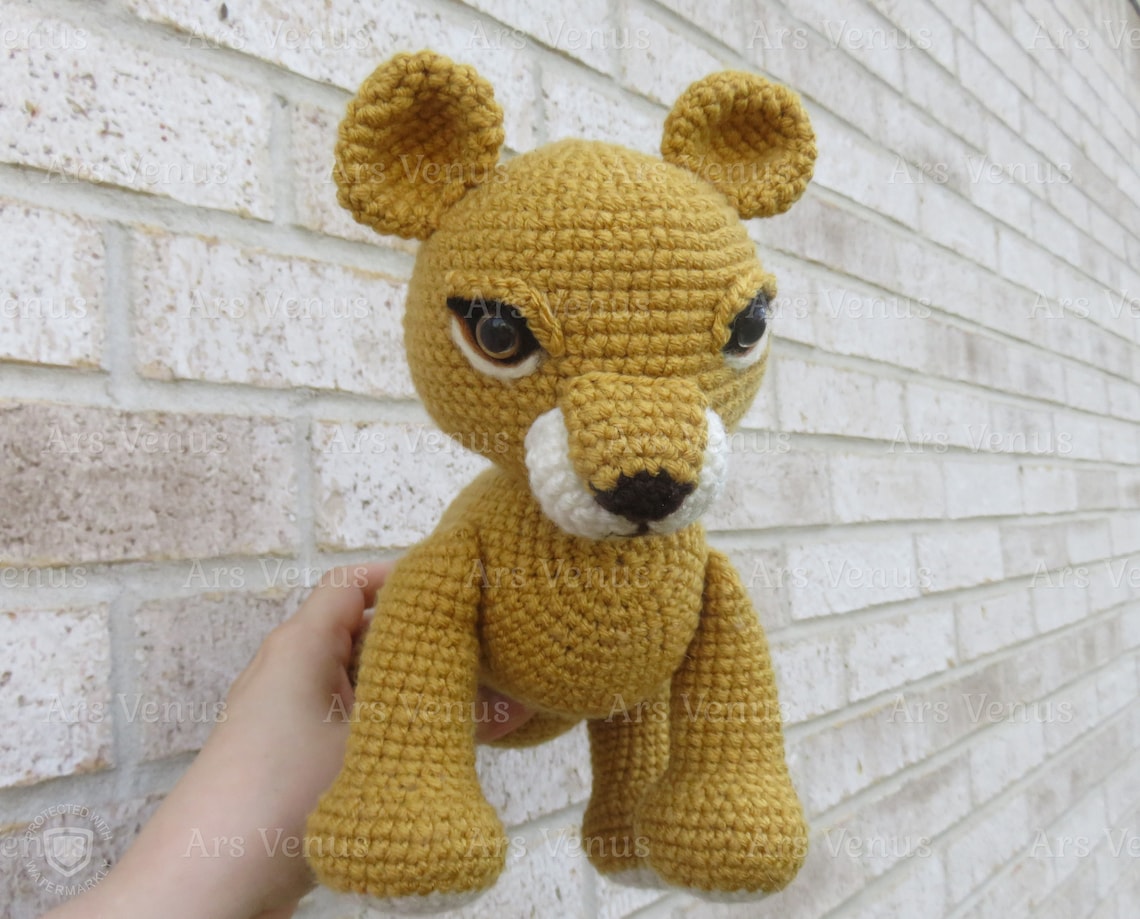 Lion Amigurumi Pattern Crochet Lion Lion King Crochet | Etsy