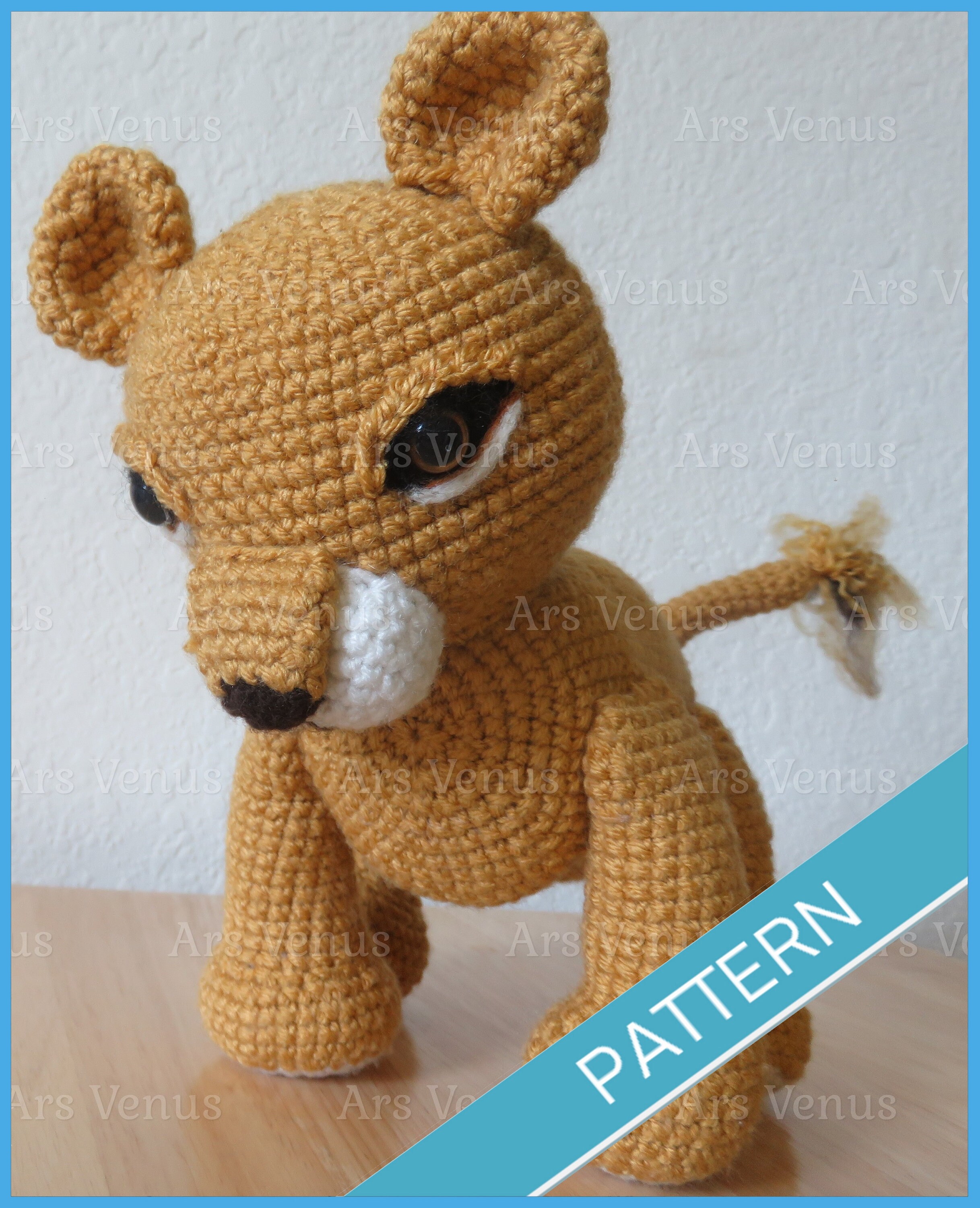 Lion Amigurumi Pattern, Crochet Lion, Lion King, Crochet Pattern - Etsy